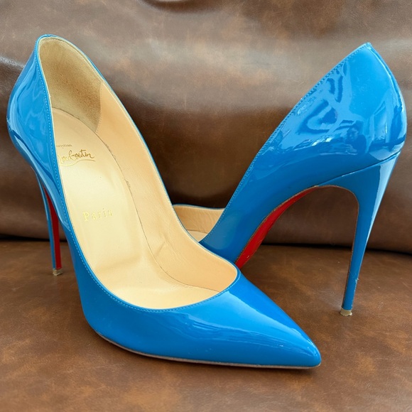 Christian Louboutin | Shoes | Christian Louboutin Vibrant Blue So Kate ...